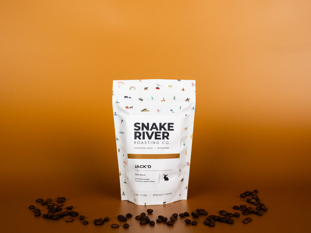 Jack'd Dark Roast Sample: Bold Taste Test | SRRC– Snake River Roasting Co