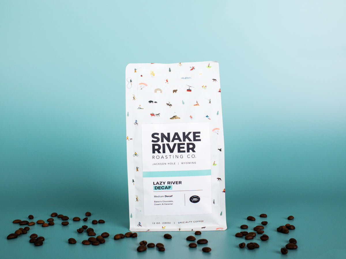 Lazy River Decaf: Smooth & Flavorful | SRRC– Snake River Roasting Co